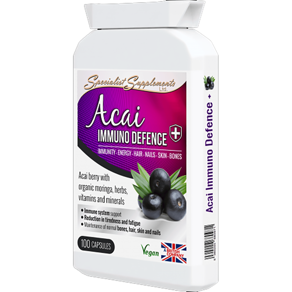 Acai berry immunity complex, 100 caps. – Best Scandinavian