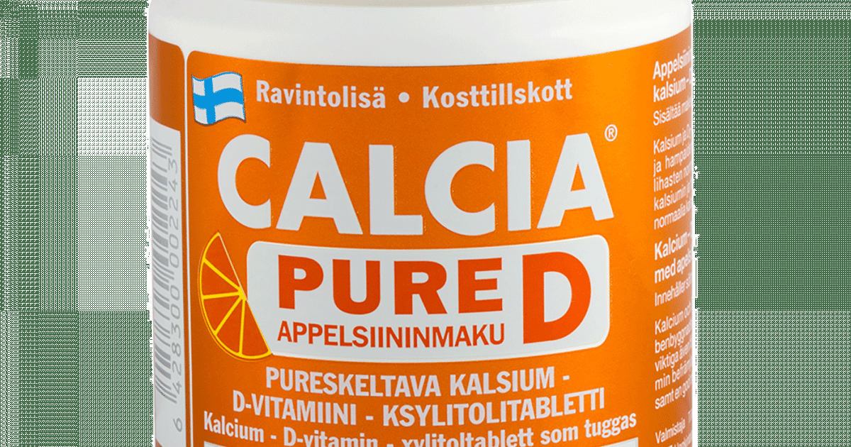 Calcia® Pure D, 120 tabl. – Best Scandinavian