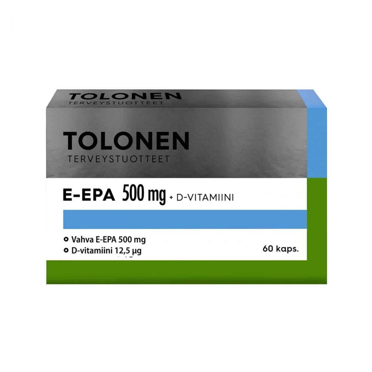 E-EPA 500mg + vitamin D, 40 caps. – Best Scandinavian