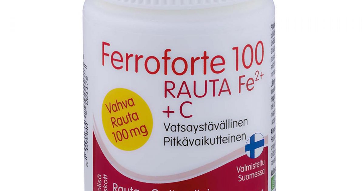 Ferroforte 100, 100 tabl. – Best Scandinavian
