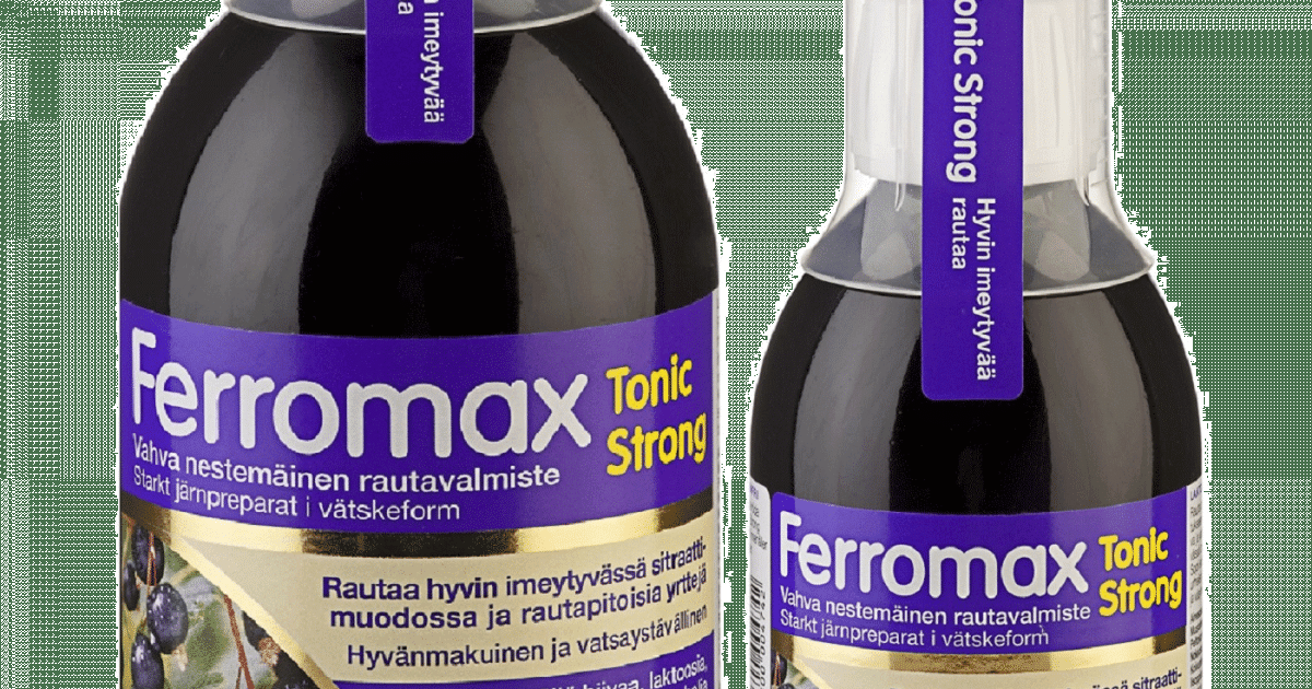 Ferromax Tonic Strong, 500ml – Best Scandinavian