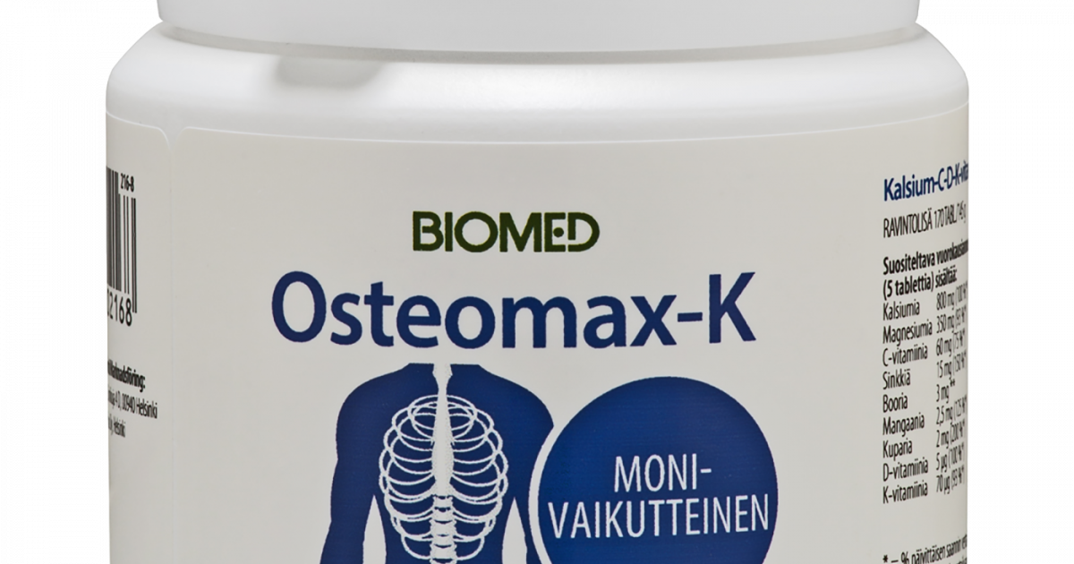 Osteomax-K, 170 tabl. – Best Scandinavian