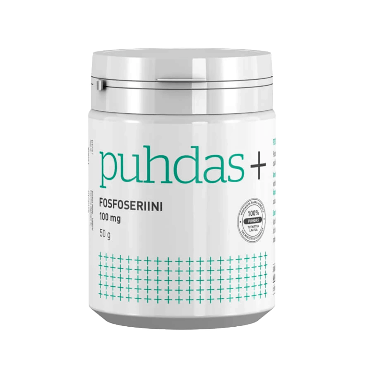 Phosphoserin 100mg, powder 100g – Finland's Best Vitamins & Supplements