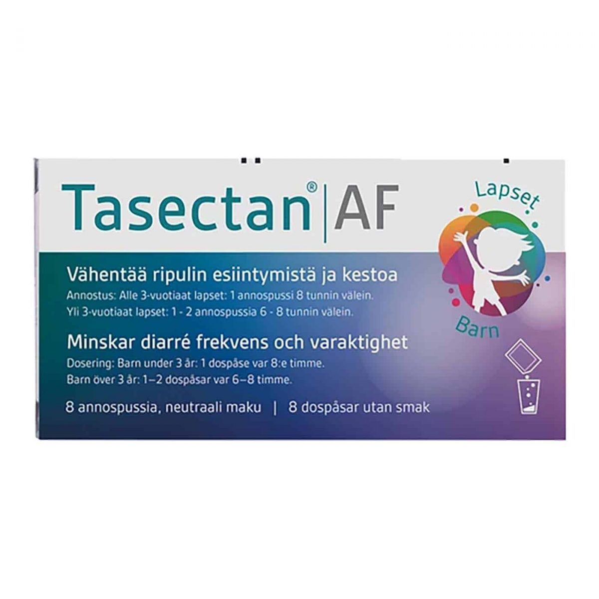 Tasectan® AF Children, 8 sachets – Best Scandinavian