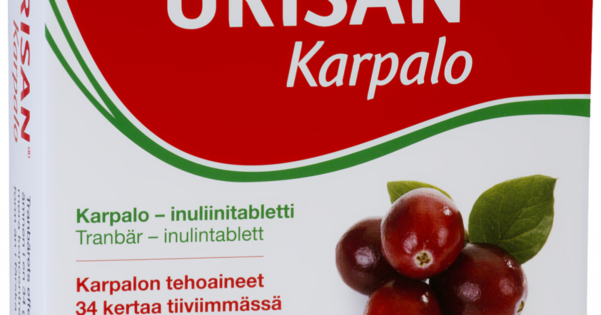 Urisan Karpalo, 60 caps. – Finland's Best Vitamins