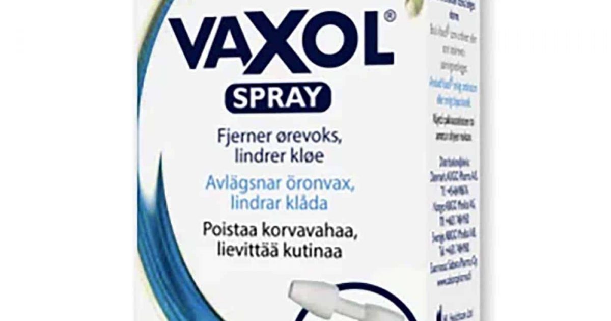 Vaxol Ear Spray, 10ml – Best Scandinavian
