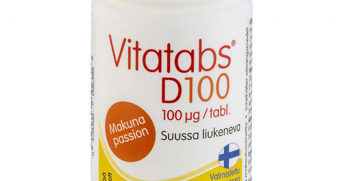 Vitatabs® D 100 Passion, 120 tabl. – Best Scandinavian