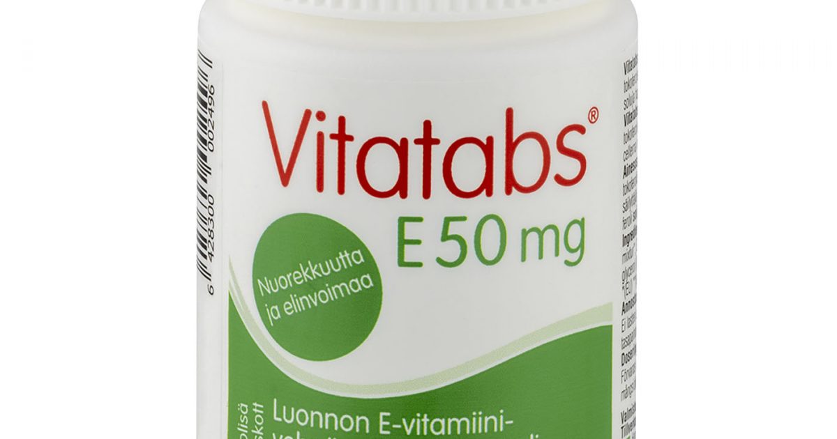 Vitatabs® E 50 mg, 60 caps. – Best Scandinavian
