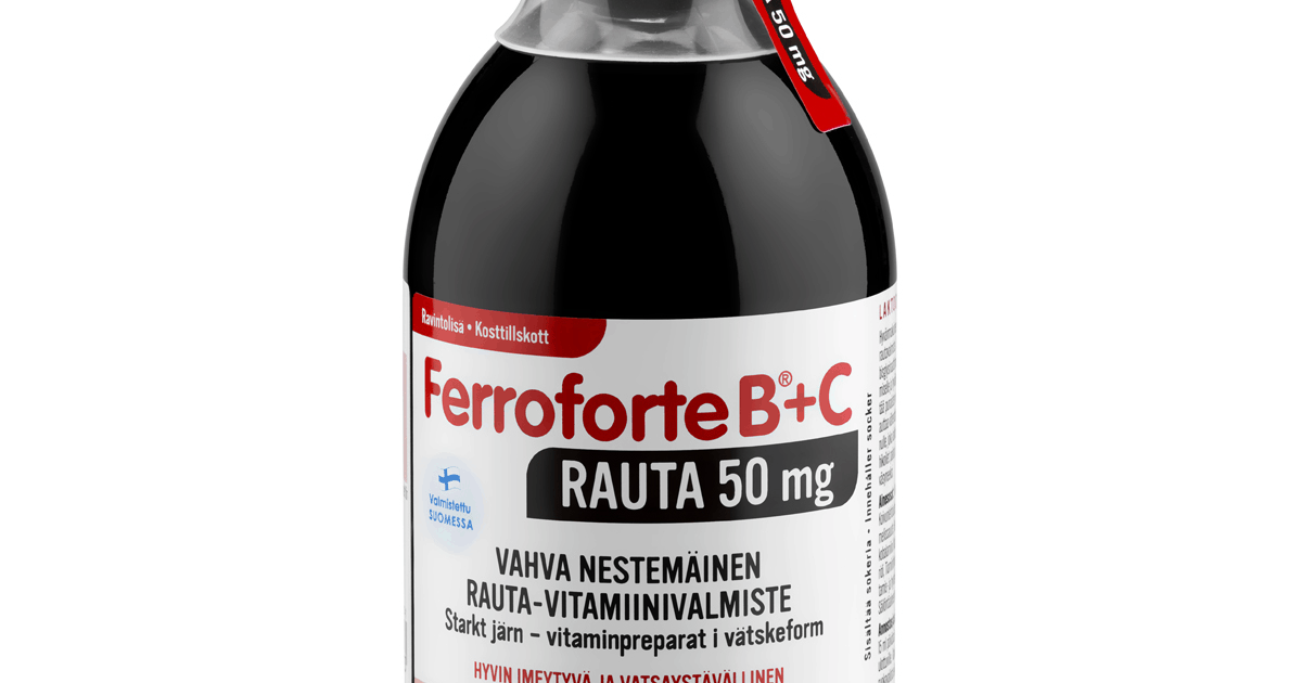 Ferroforte B+C 50 mg, 500ml – Best Scandinavian