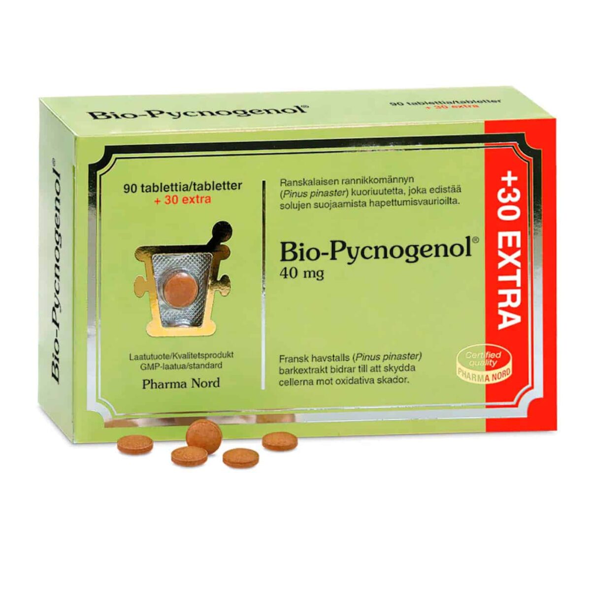Bio-Pycnogenol 40mg, 120 tabl. – Best Scandinavian